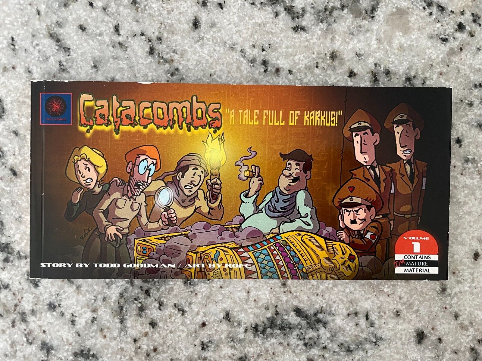 Catacombs A Tale Full Of Karkus Old World Mini Comic Book TPB Art By ...