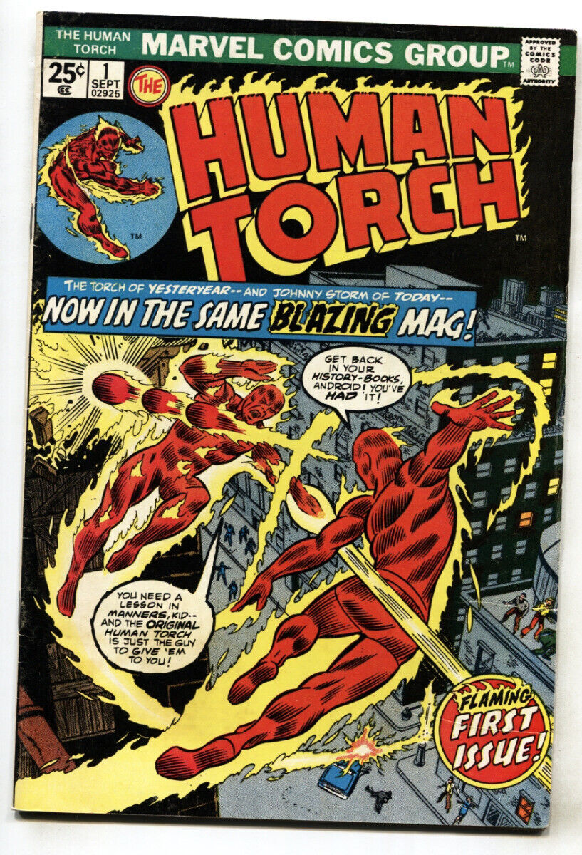 HUMAN TORCH #1-1974-1st issue-Comic Book vg+ | Comic Books - Bronze Age, Marvel, Human Torch ...