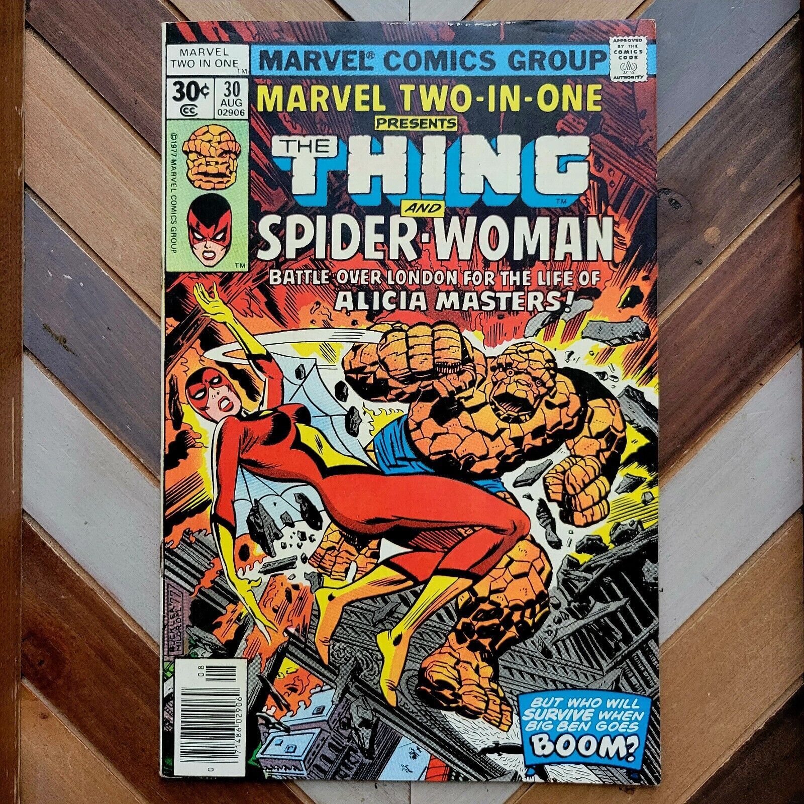 Marvel Two-In-One #30-32 (1977) Thing 2nd Spider-Woman & Invisible Girl ...