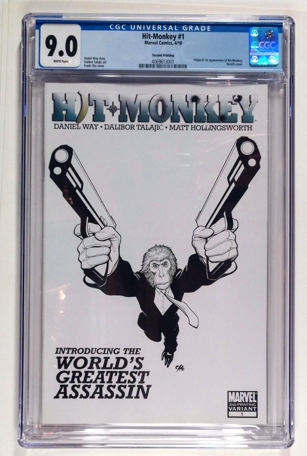 Hit Monkey #1 1st apariencia y origen de hit Mono, 2nd cubierta de ...