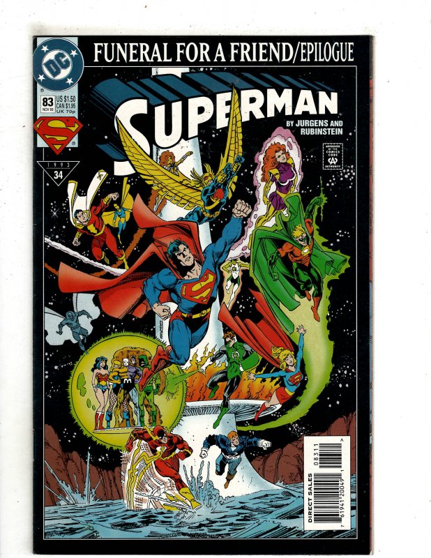 Superman #83 (1993) DC Comic Superman OF8 | Comic Books - Modern Age ...