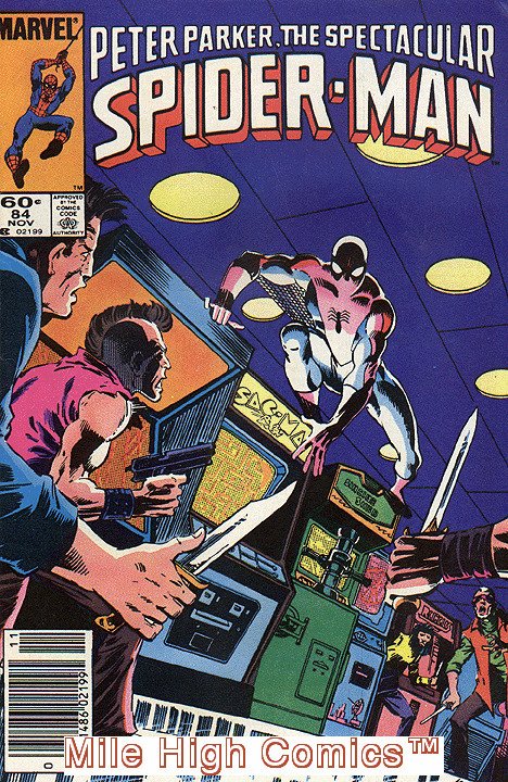 Peter Parker (1976 Series) (Spectacular Spider-Man) #84 Newsstand Fair ...