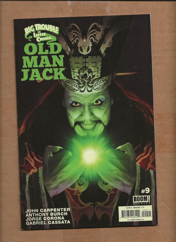 BIG Trouble in Little China OLD MAN Jack #9 Lo Pan Rahzzah Variant Boom ...