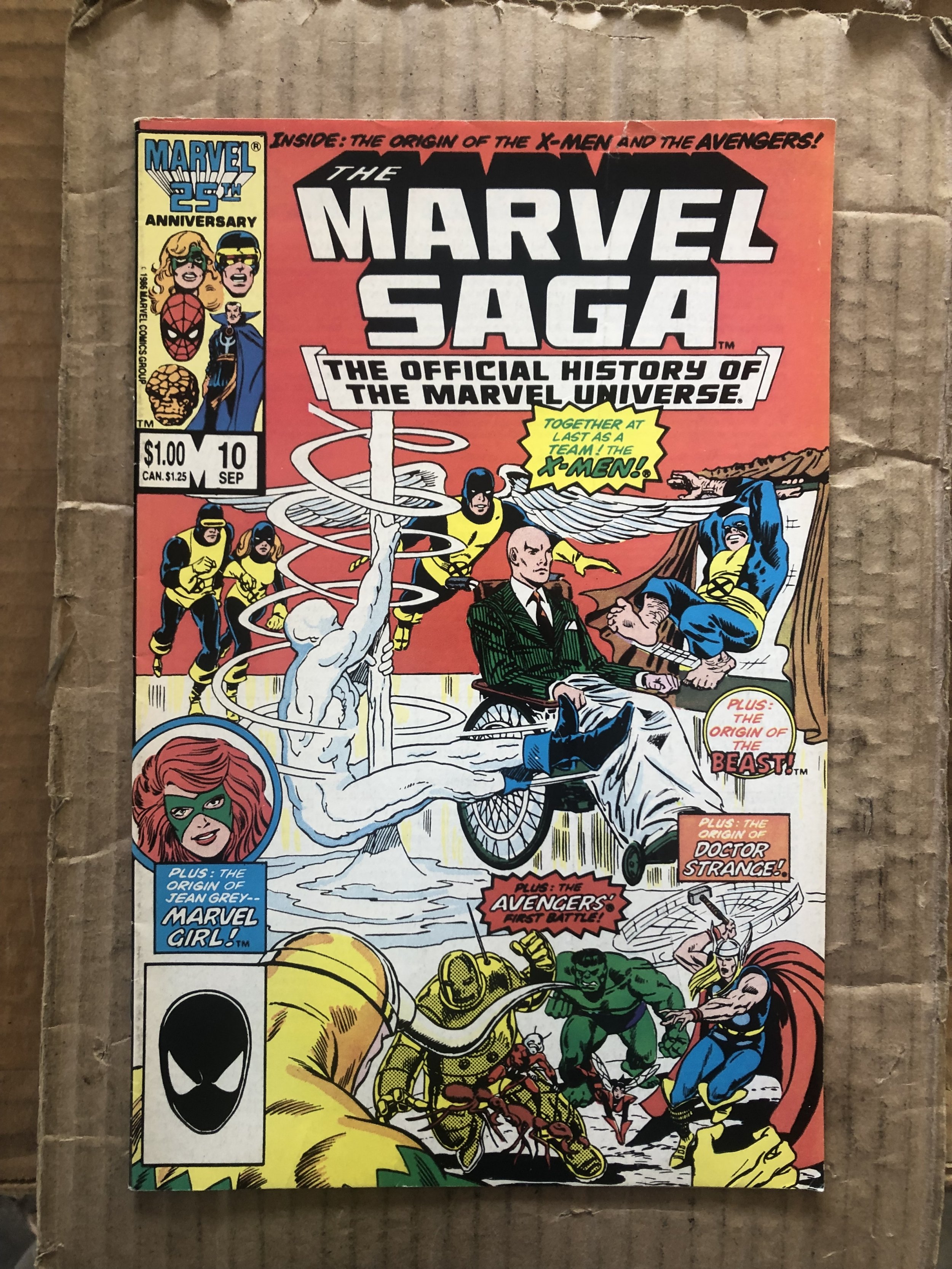 The Marvel Saga The Official History of the Marvel Universe #10 Direct ...