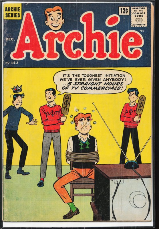 Archie #142 (1963) | Comic Books - Silver Age, Archie Comics / HipComic