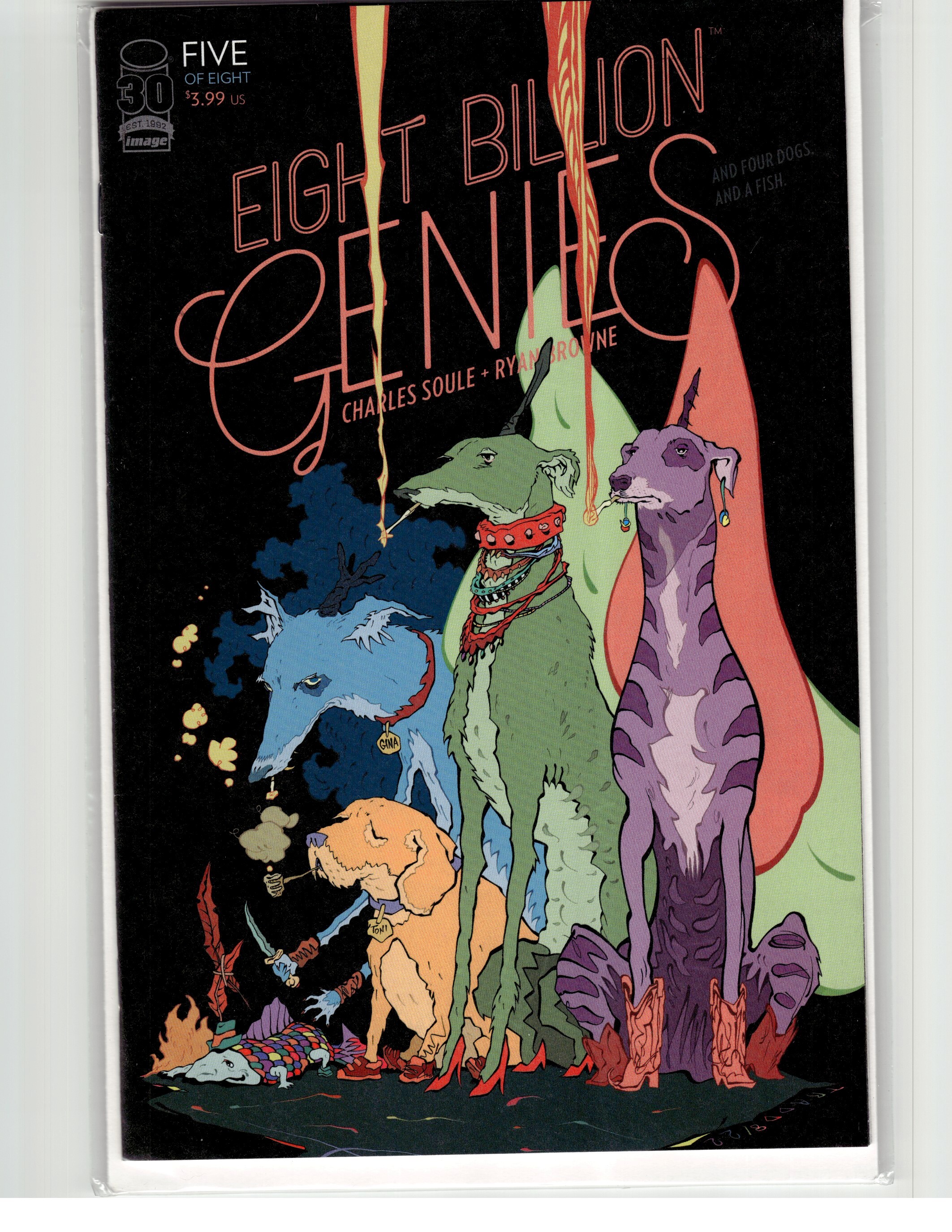 Eight Billion Genies #5 Variant Cover (2022) Eight Billion Genies ...