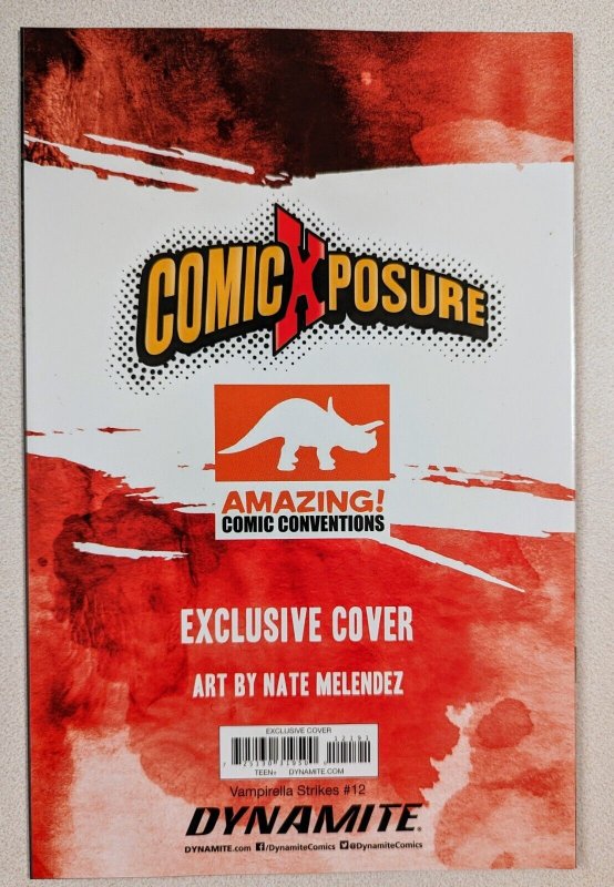 Vampirella Strikes #12 NM Nate Melendez Amazing CON Virgin Variant ...