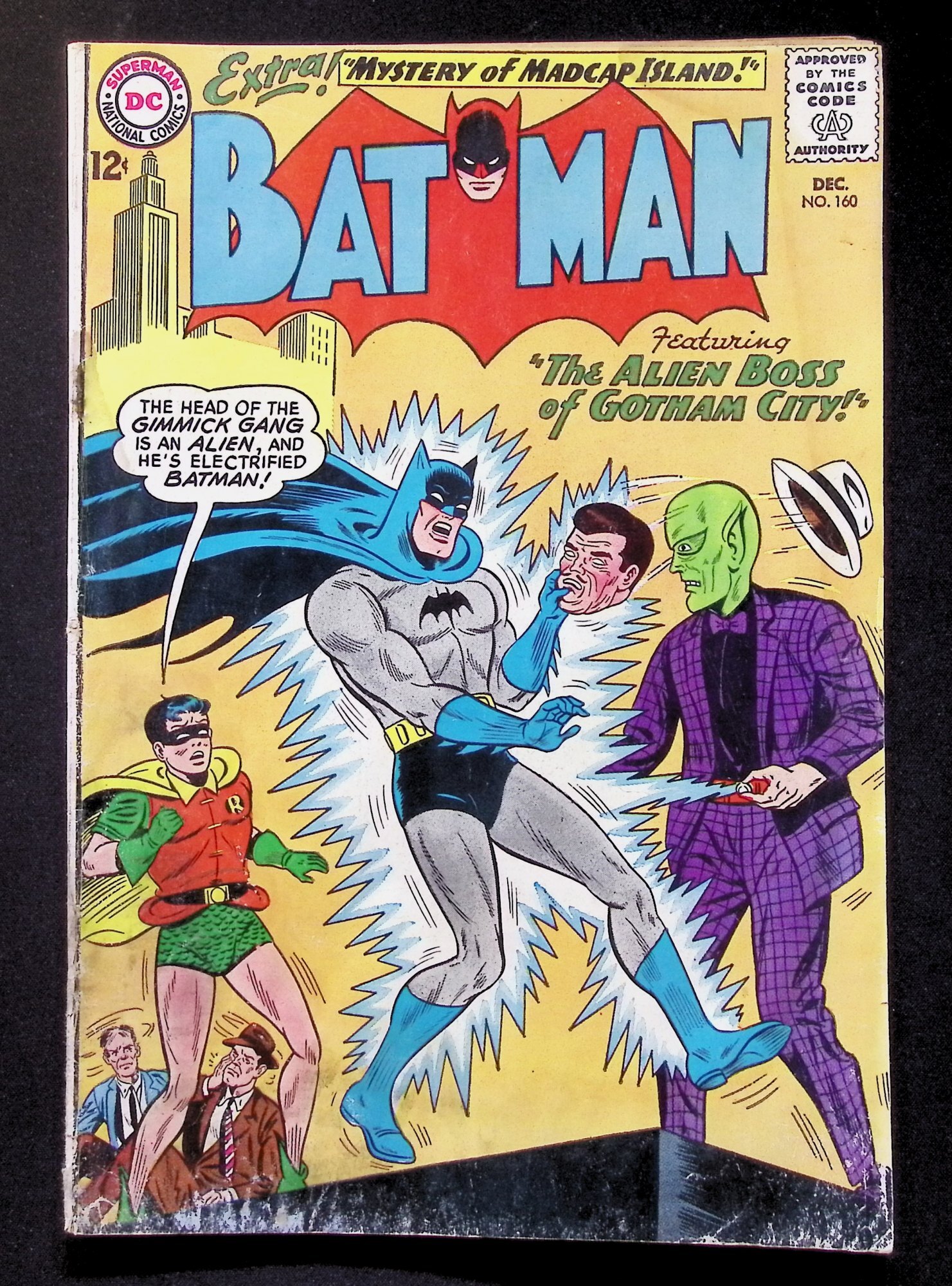 Batman #160 Robin Alien Boss of Gotham City! | Full Runs & Sets, DC ...