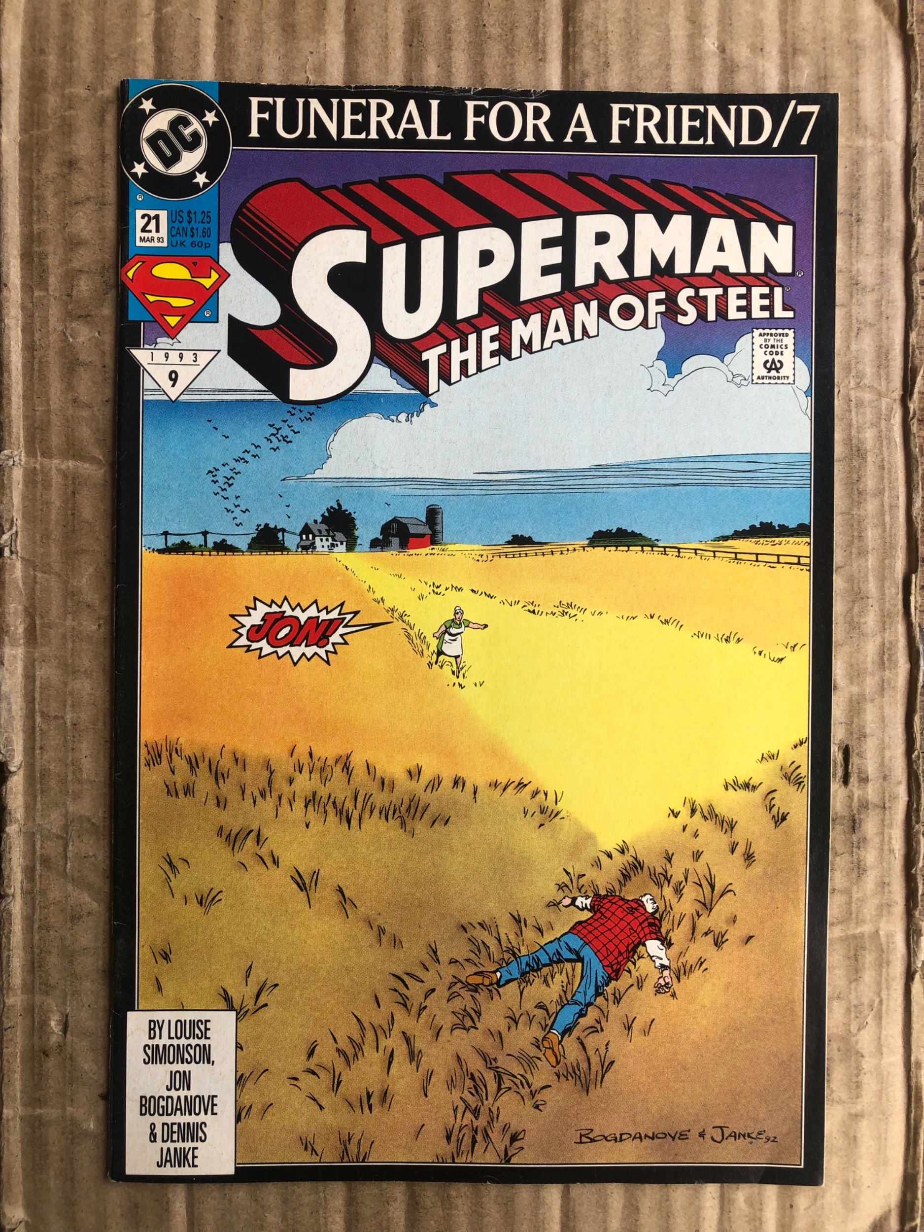 Superman: The Man of Steel #21 Direct Edition (1993) | Comic Books ...