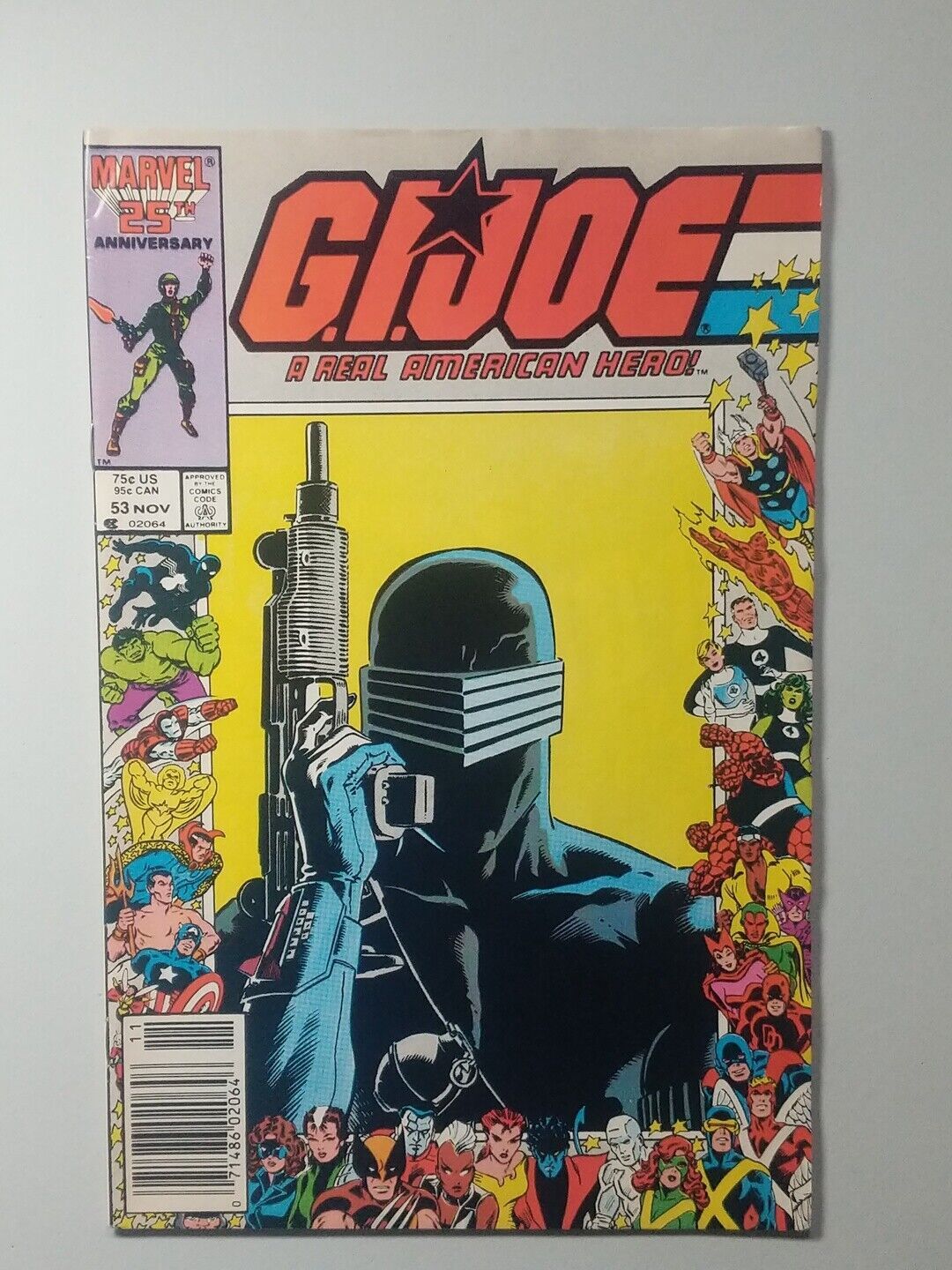 GI Joe #53 FN+ 25th Anniversary Marvel Comics C30A | Comic Books ...