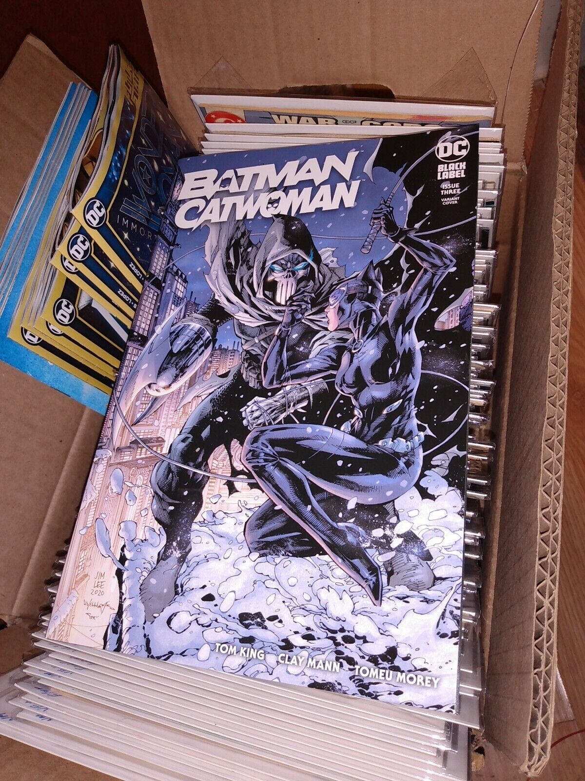2021 New Batman Catwoman Black Label ID Jim Lee variant cover NM ...