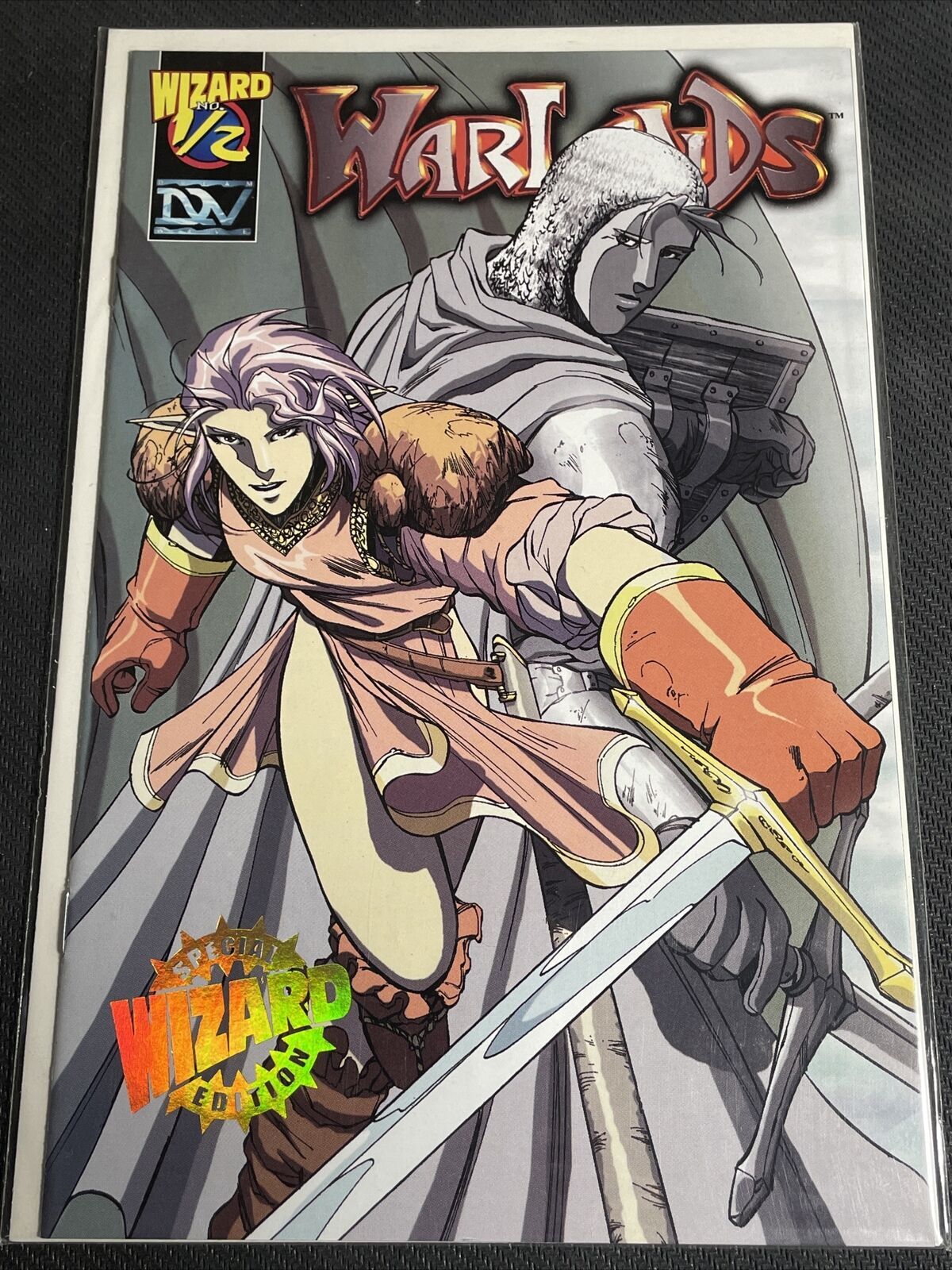 Warlands #1/2 Wizard Exclusive Mail Away 2000 NM Comic With COA | Comic ...