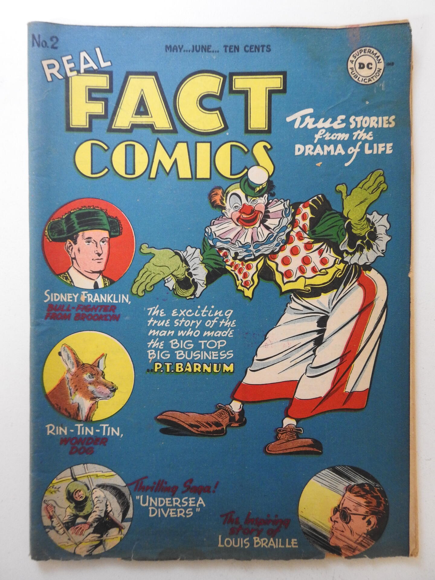Real Fact Comics #2 (1946) Sharp VG+ Condition! | Comic Books - Golden ...