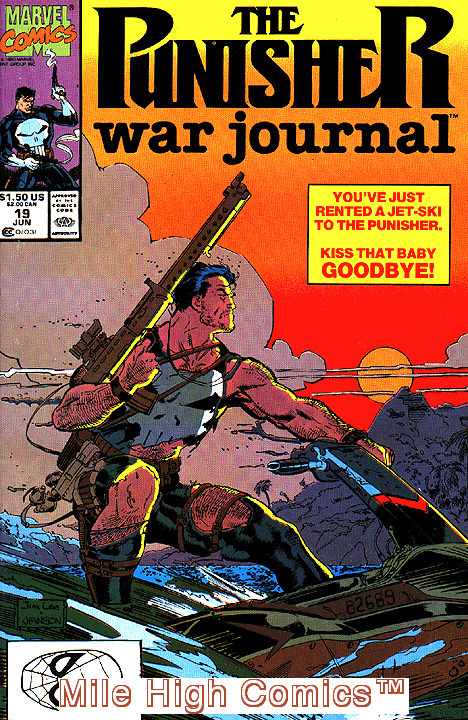 PUNISHER WAR JOURNAL (1988 Series) #19 Very Good Comics Book | Comic ...