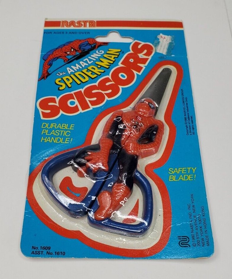 Vintage Spider Man Scissors NM 1980 | Comic Books - Modern Age / HipComic