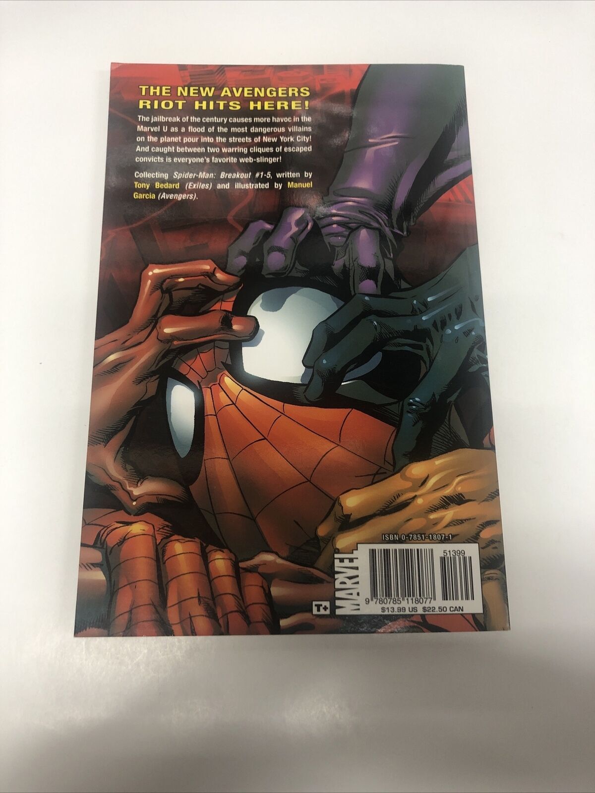 Spider-Man Breakout (2005) TPB Marvel Universe Tony Bedard•Manuel ...