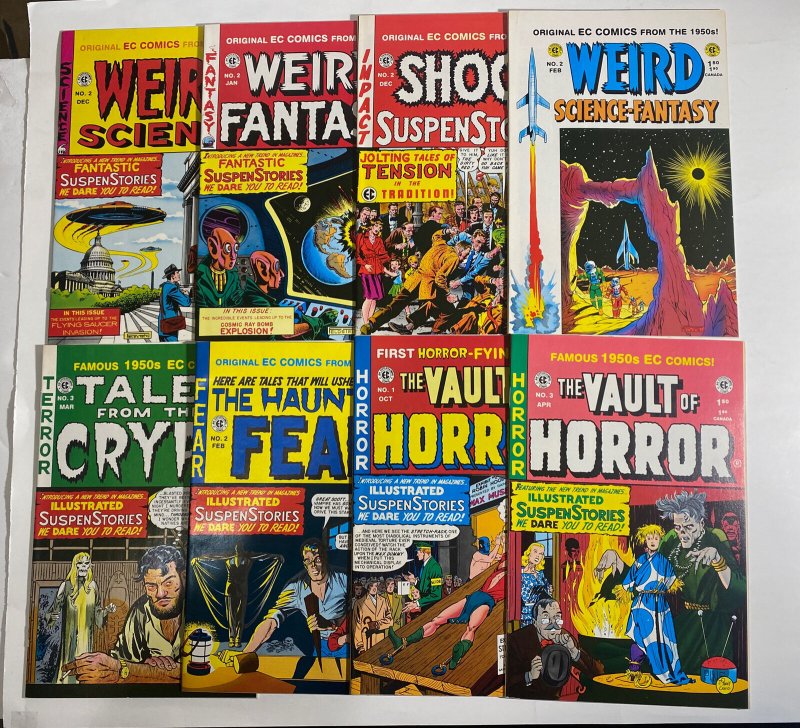 Tales From The Crypt Vault Of Horror Haunt - 8 Book Lot Russ Cochran ...
