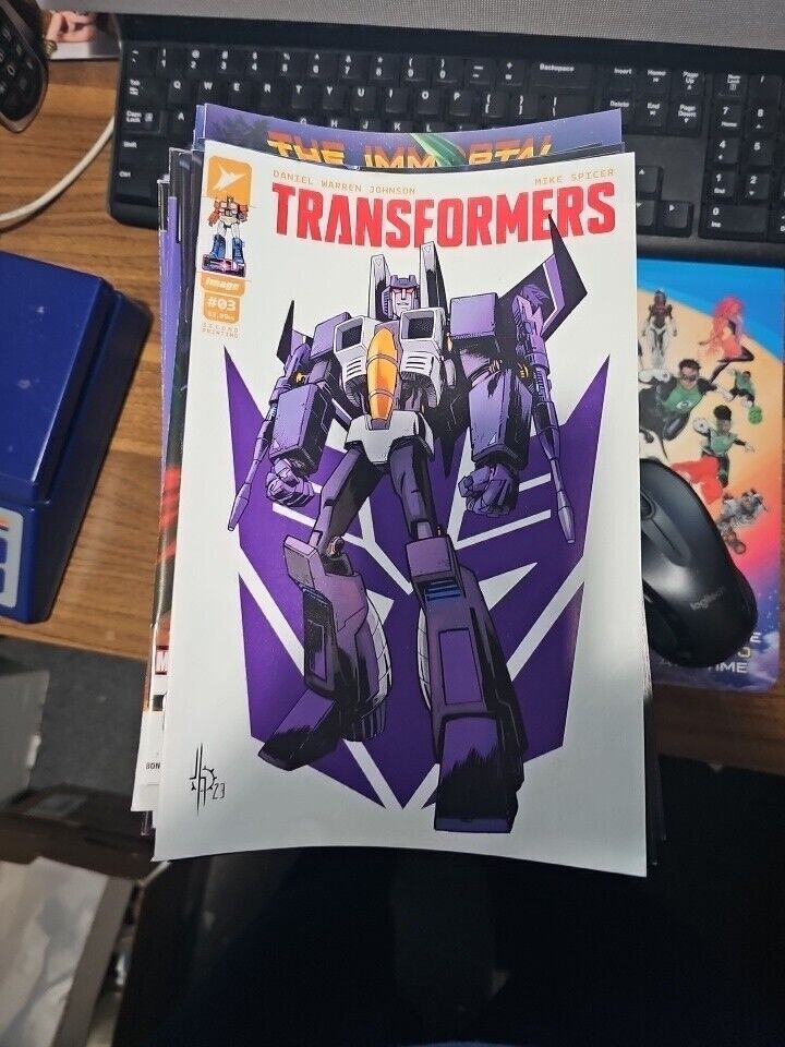 TRANSFORMERS #3 2nd ptg Cvr A Skywarp Image Comics 2024 NM | Comic ...