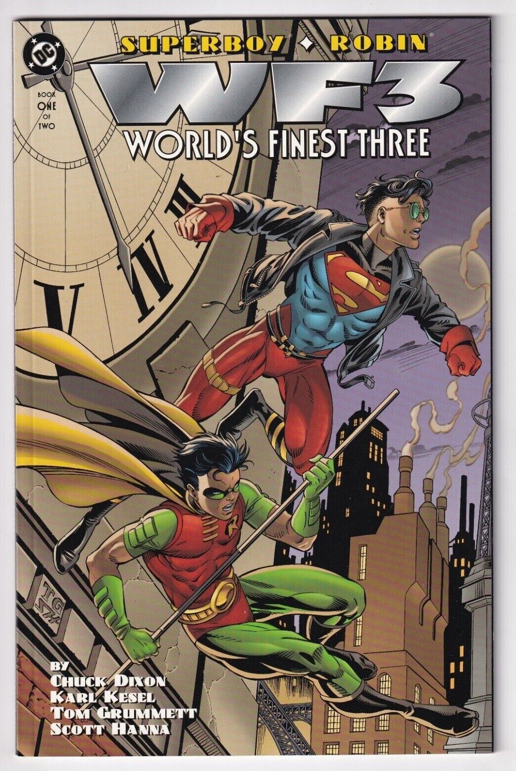 World's Finest Three Book One Superboy Robin 1996 DC Tim Drake Chuck ...