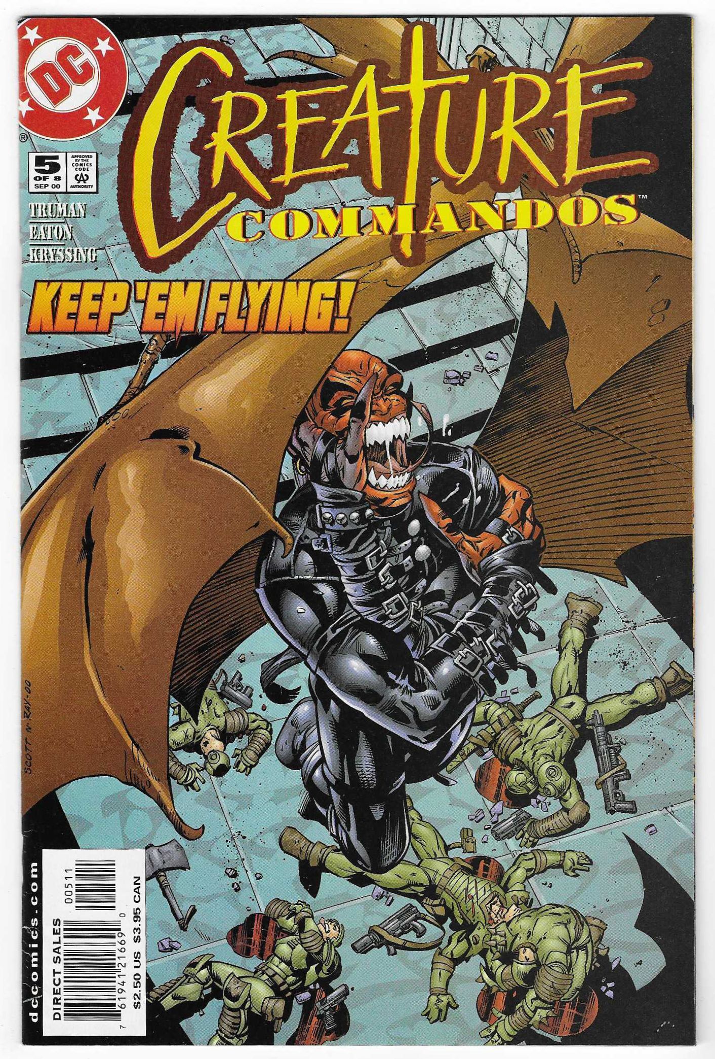 Creature Commandos #5 (2000) | Comic Books - Modern Age, DC Comics ...