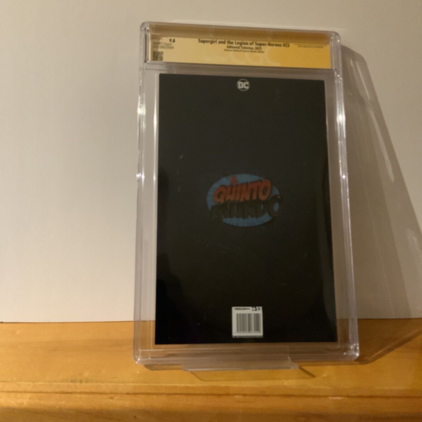 Supergirl & Legion of Super Heroes 23 CGC 9.8 SS Signed Hughes SDCC ...