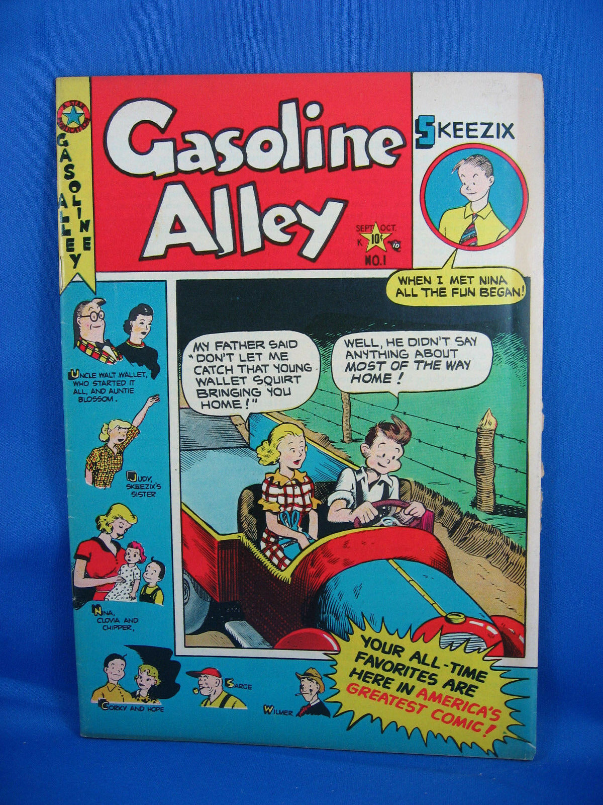 Gasoline Alley 1 VF- First Issue 1950 | Comic Books - Golden Age ...
