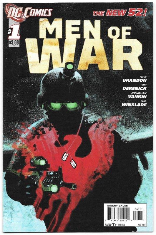 Men of War #1 2 3 (11/2011) DC Comics Military Joseph Rock Select an ...