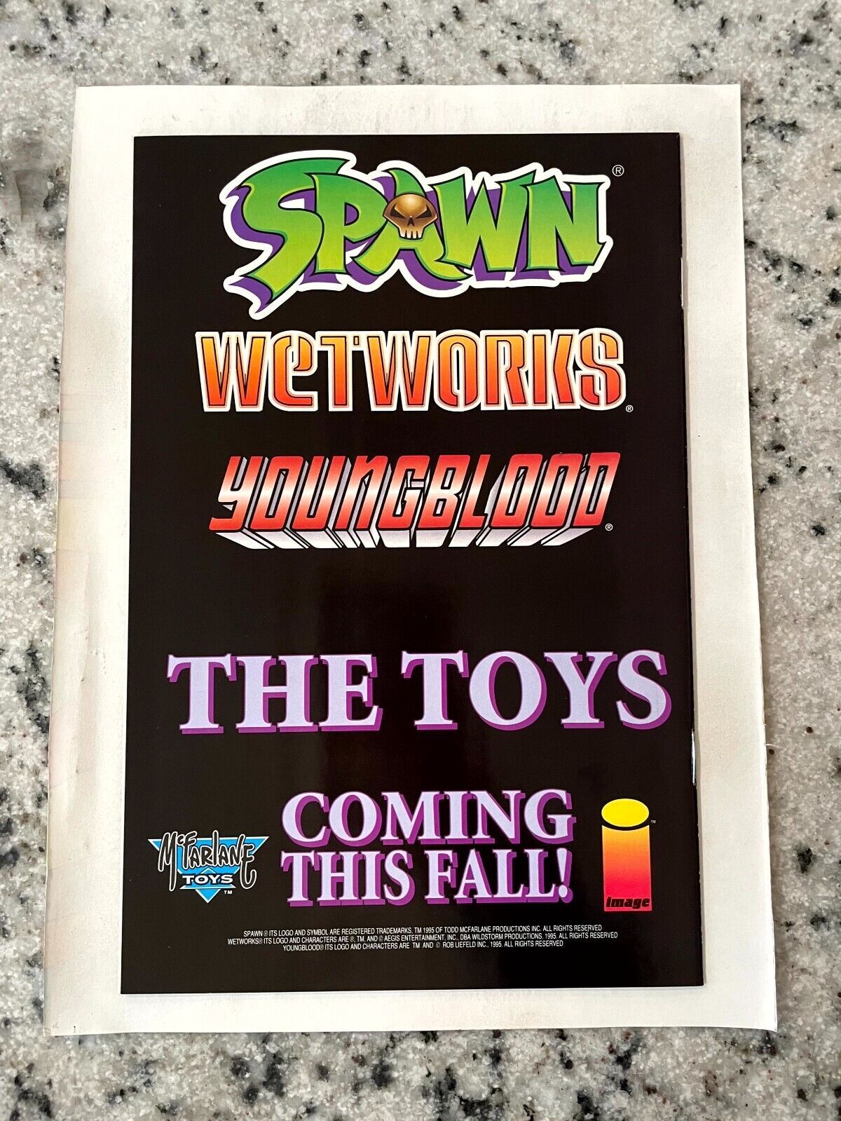 Spawn # 36 NM 1st Print Image Comic Book Todd McFarlane Angela Clown 16 ...