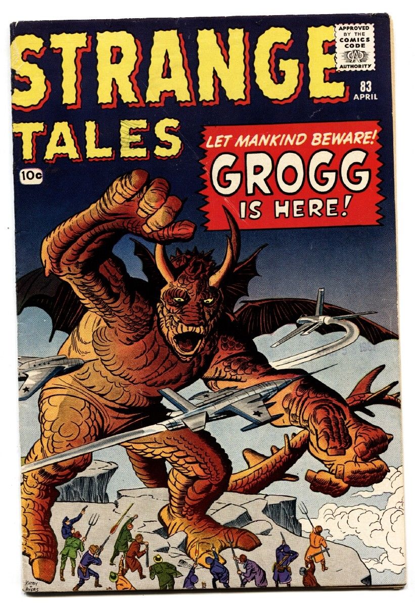 Strange Tales #83 Comic Book 1961-Marvel-Kirby & Ditko-Grogg | Comic ...