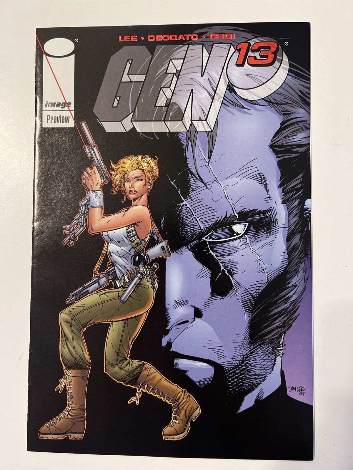 Gen13 Preview #1 First Printing! Jim Lee Cover Art Image Comics 1997 ...