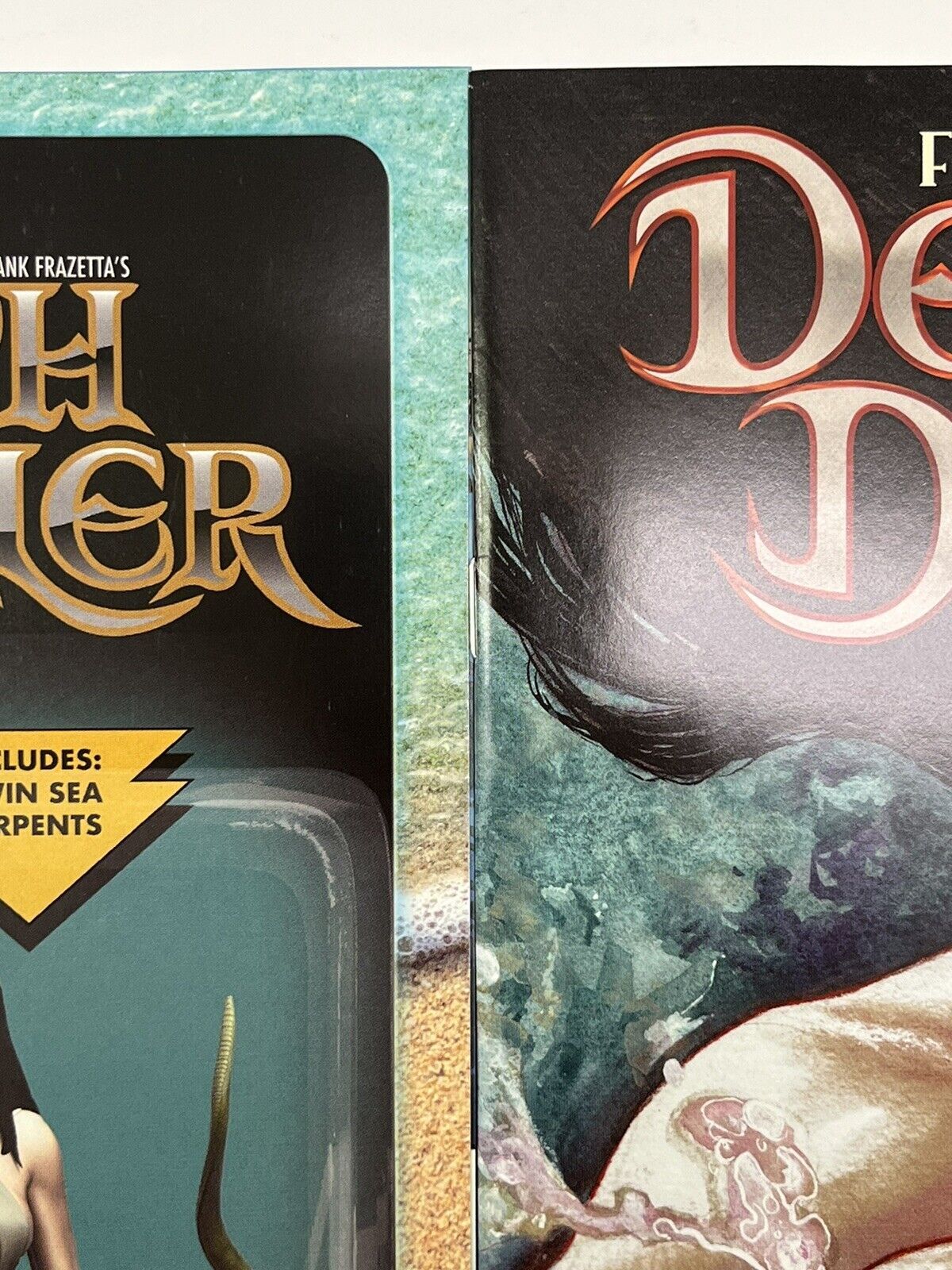 Frank Frazetta Death Dealer #5 CVR C 1:5 SEA Witch + D 1:10 Laiso 2022 ...