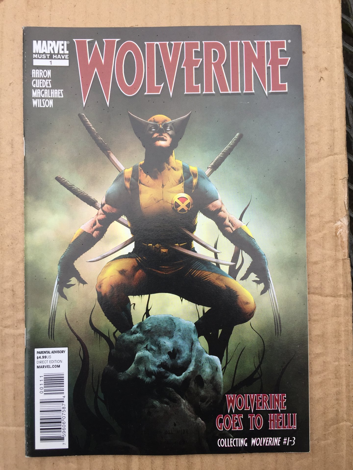 Wolverine: Wolverine Goes to Hell #1 (2011) / HipComic