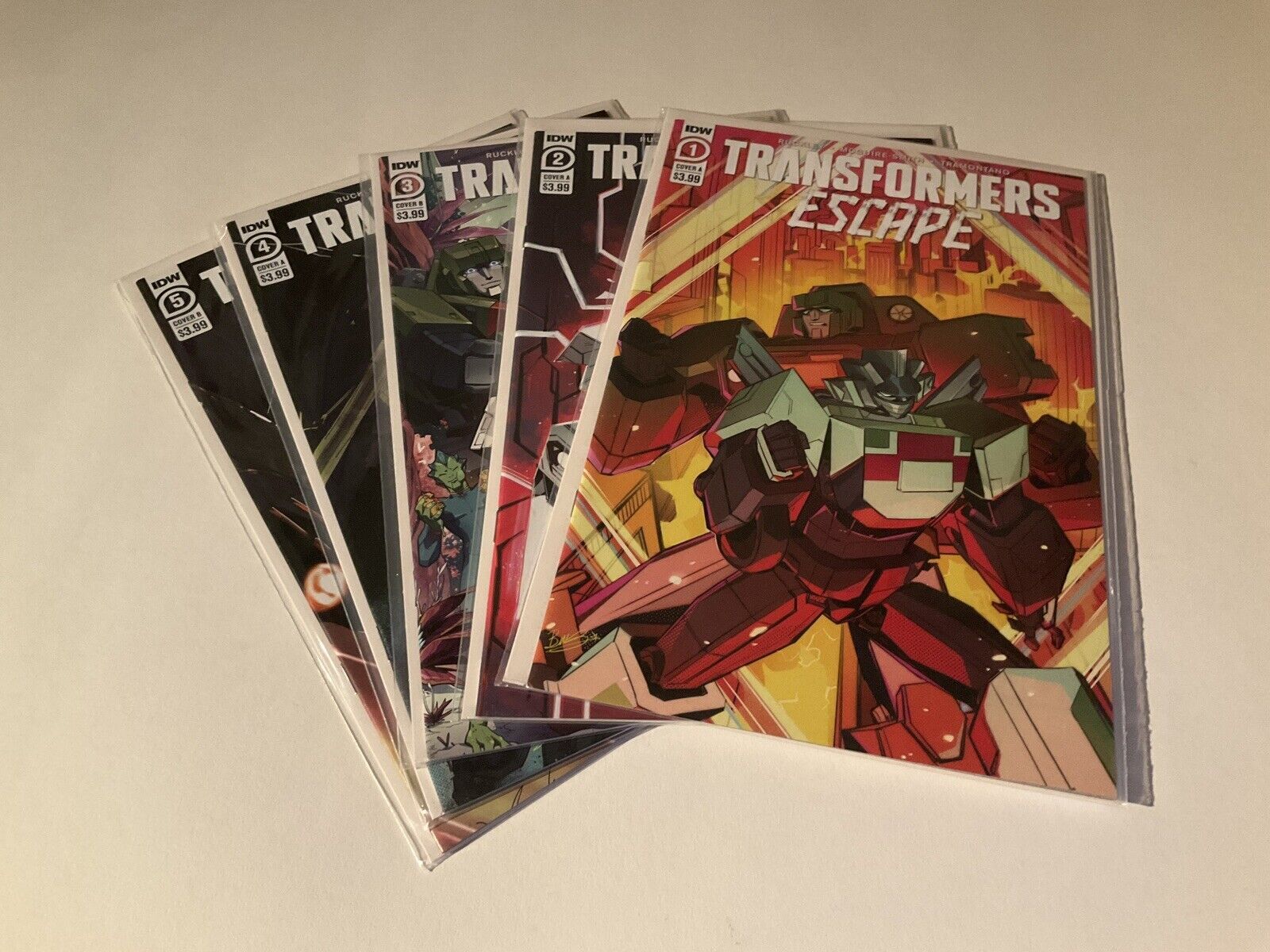 Transformers Escape 1-5 Nm Near Mint IDW | Comic Books - Modern Age, IDW, Transformers / HipComic