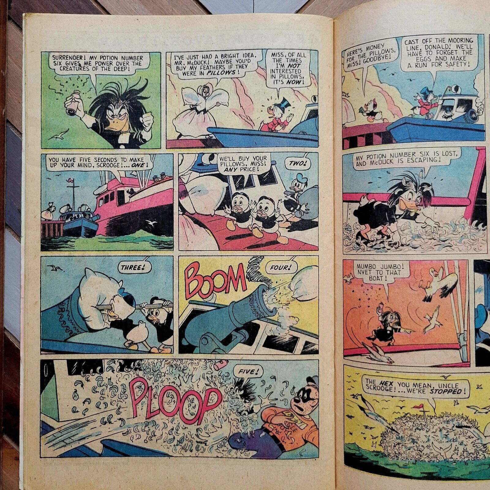 WALT DISNEY'S UNCLE SCROOGE #139 VG- Dell 1977 "Isle Of Golden Geese ...