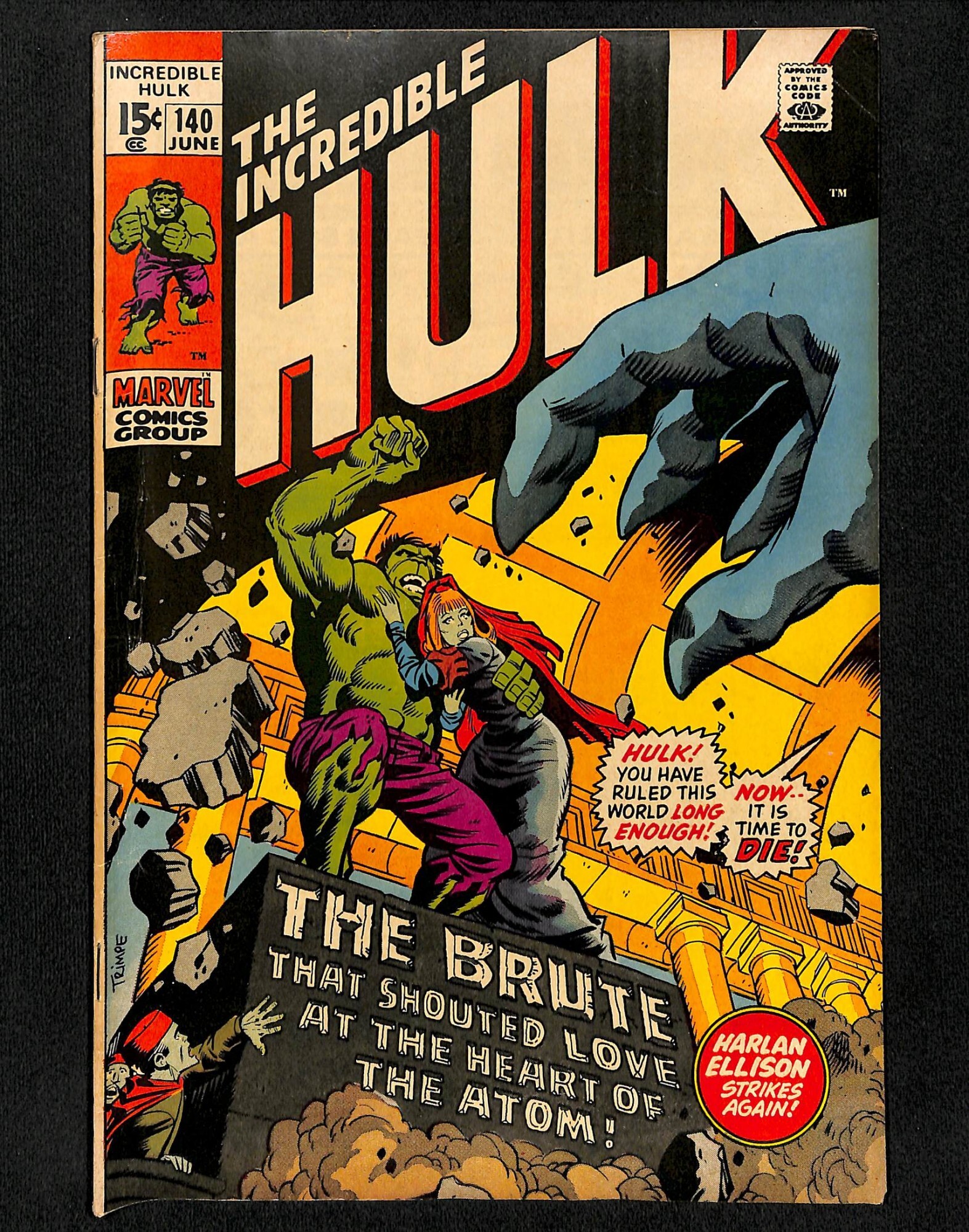 Incredible Hulk (1962) #140 1st Jarella! | Full Runs & Sets, Marvel ...