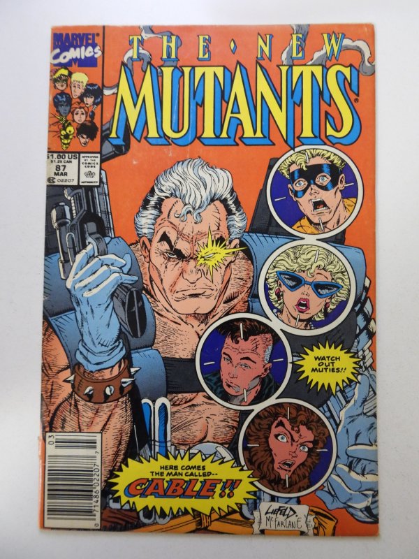 The New Mutants #87 (1990) 1st print 1st appearance of Cable see ...