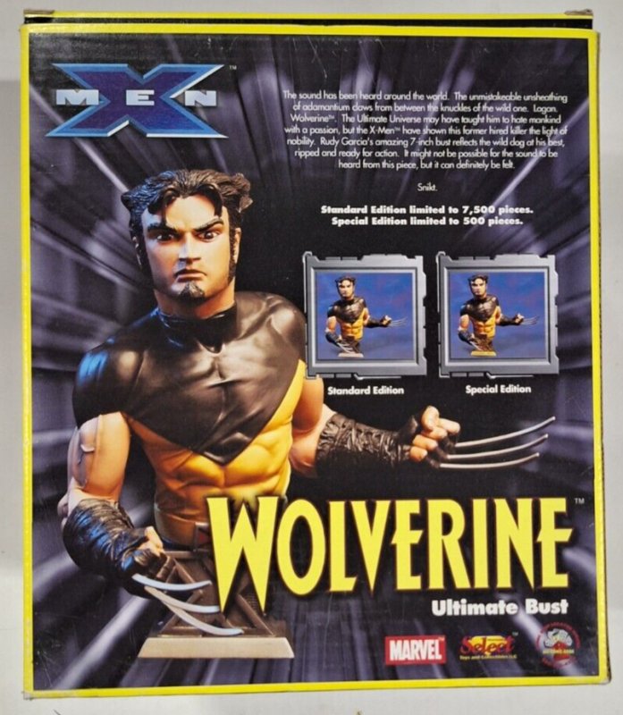 Wolverine Ultimate Bust Limited Edition (2002) Marvel/Diamond Select | Comic Collectibles ...