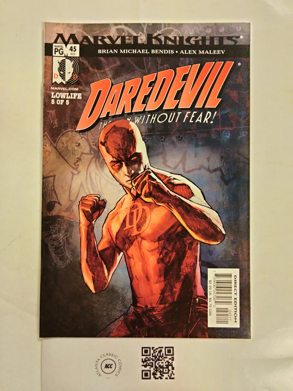 Daredevil #45 NM Marvel Comic Book Avengers Kingpin Elektra Spider-man ...