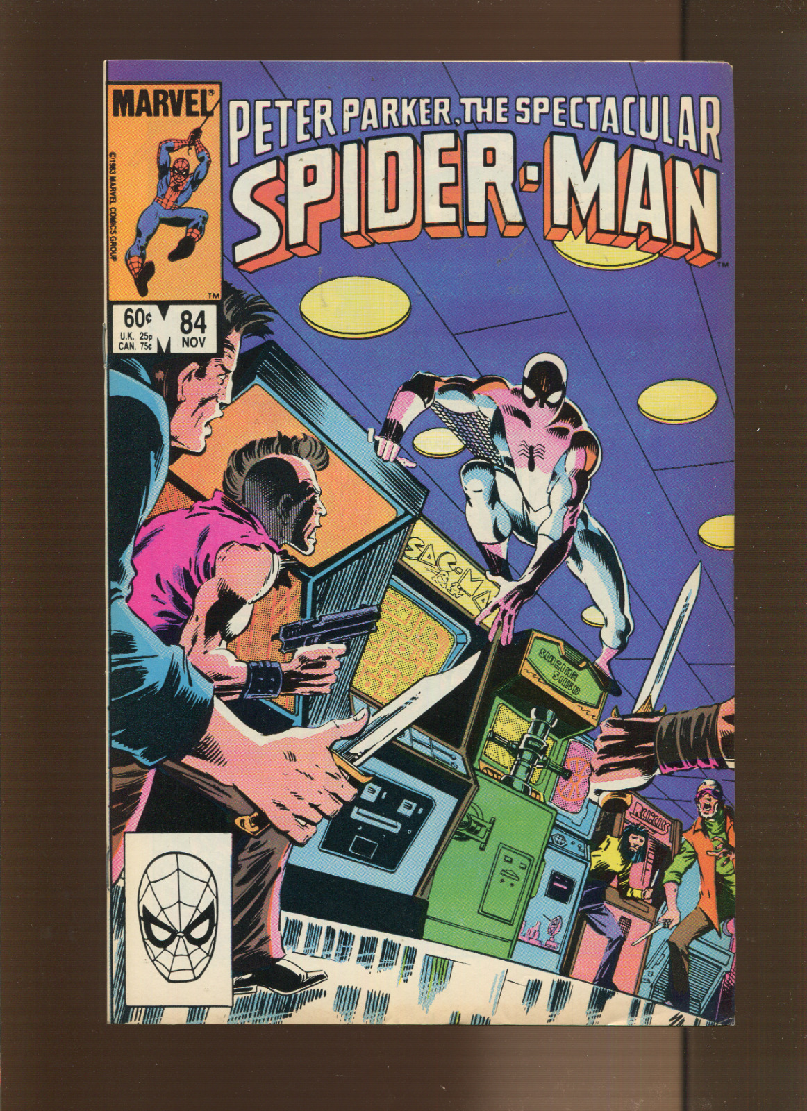 Spectacular Spiderman #84 - Bob Layton, Ron Frenz Cover Art. (9.2) 1983 ...