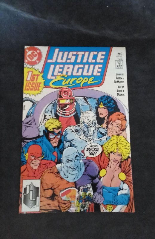 Justice League Europe #1 1989 dc-comics Comic Book dc-comics Comic Book ...