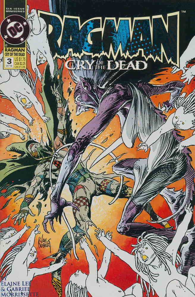 Ragman: Cry of the Dead #3 FN ; DC | Joe Kubert Elaine Lee | Comic ...