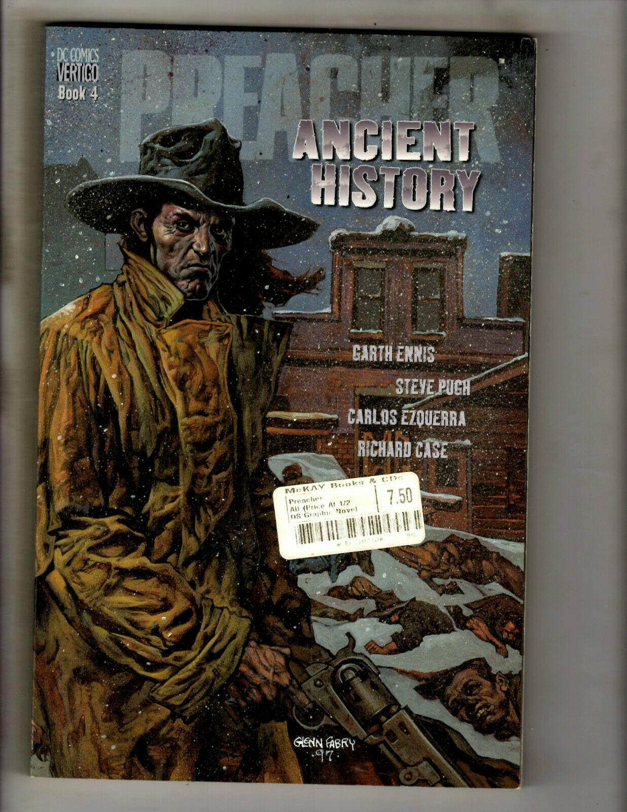 Preacher Vol # 4 Ancient History DC Vertigo TPB Graphic Novel Comic ...