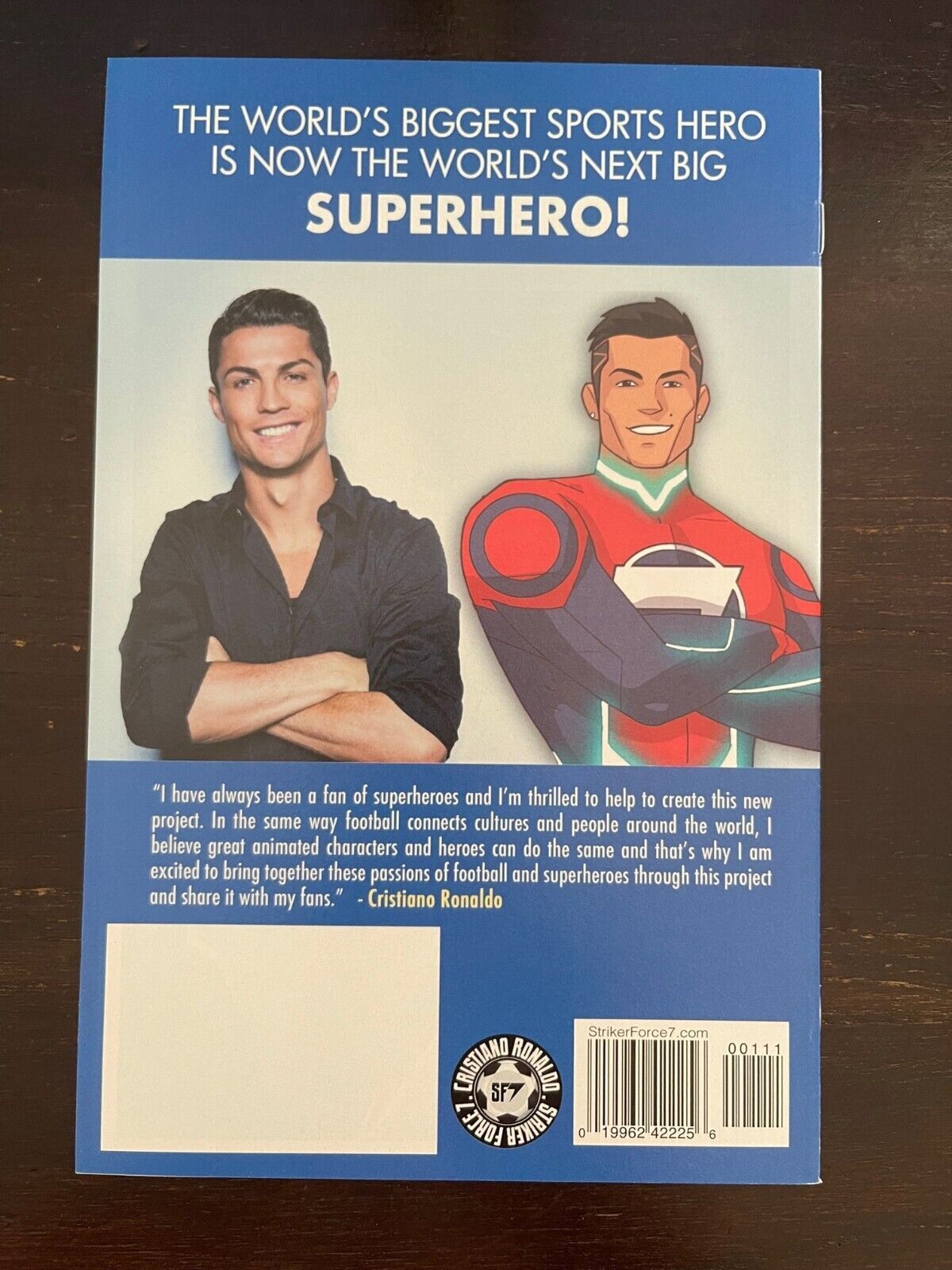 Cristiano Ronaldo's Strike Force 7 #1 FCBD Graphic India 2019 NM 9.4 ...