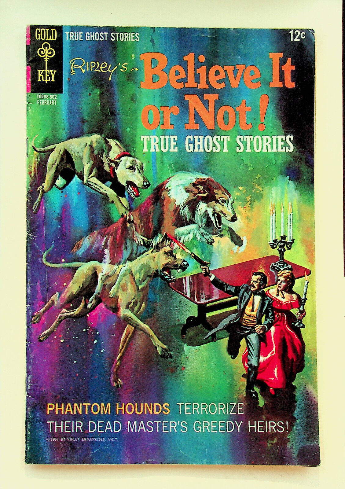 Ripley's Believe It or Not! True Ghost Stories #8 - (Feb 1968, Gold Key ...