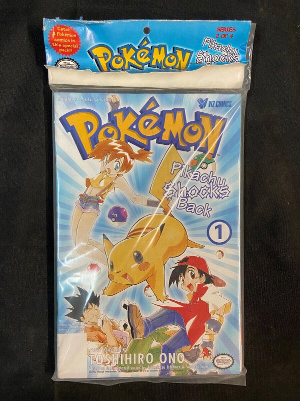 Pokemon Pikachu Shocks Back 4 Comic Prepack Sealed | Comic Books ...