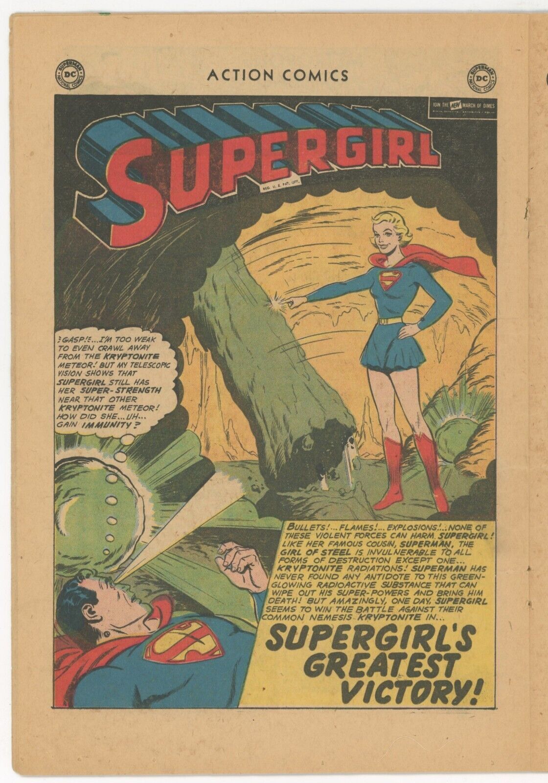 Action Comics 262 Coverless 3.0 Silver Age Marvel 1960 Superman ...