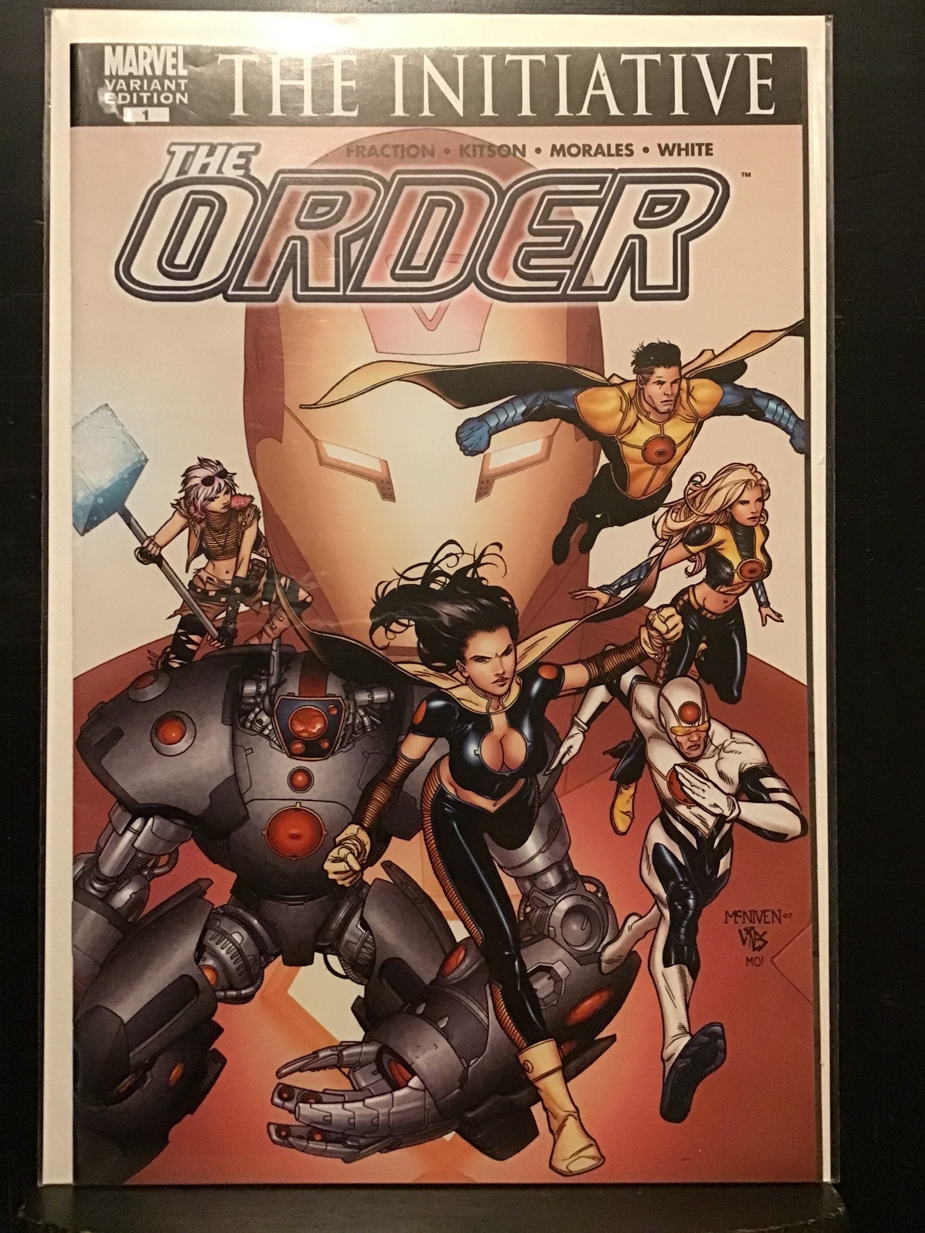 The Order #1 McNiven Cover (2007) | Comic Books - Modern Age, Marvel ...