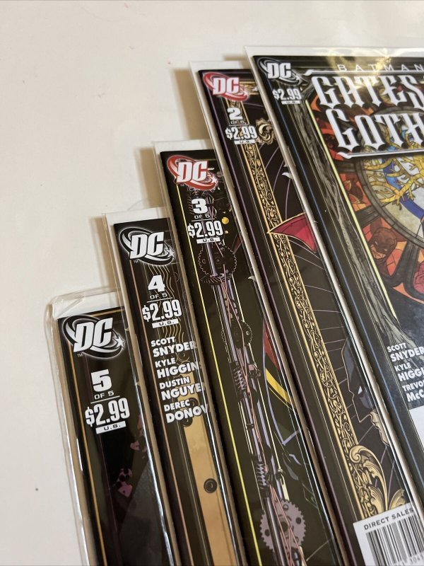 Batman Gates of Gotham 1-5 Complete Full Series Set 2011 DC Comic ...