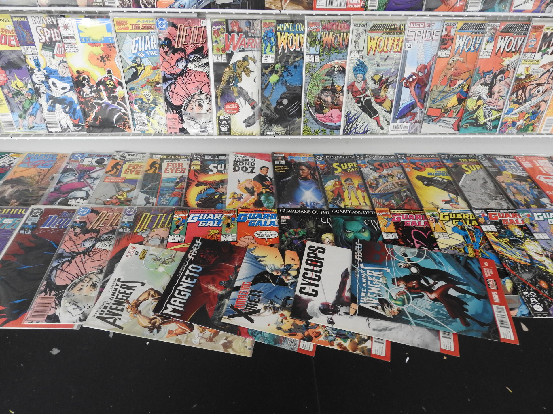 Huge Lot of 160+ Comics W/ Wolverine, GOTG, Spiderman Avg VF- Condition ...