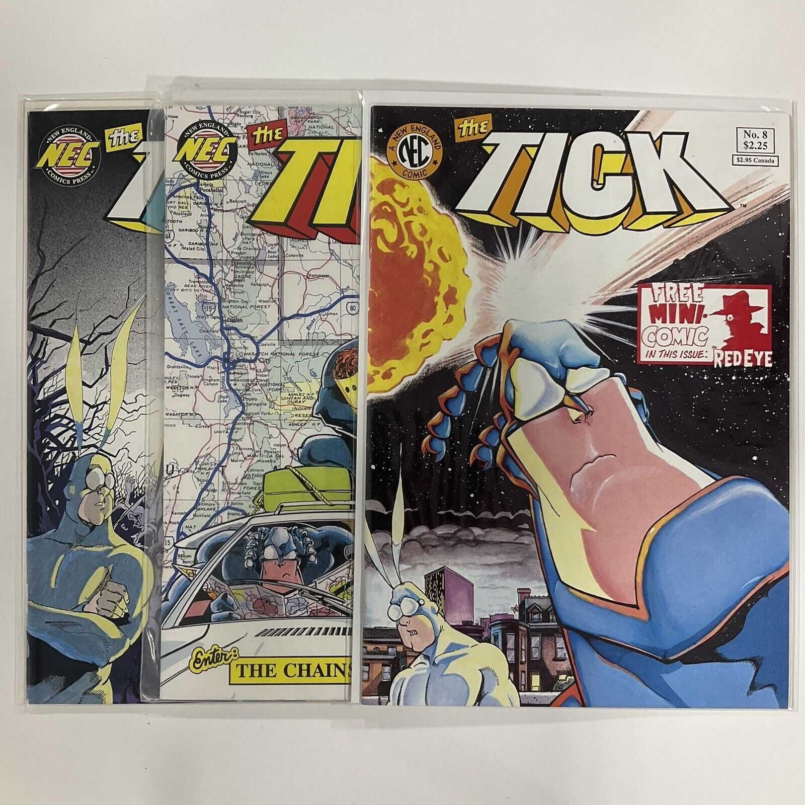 The Tick LOT 1-12 1988 1 2 3 4 6 7 8 9 10 11 12 NEC Missing #5 Fn-Nm ...